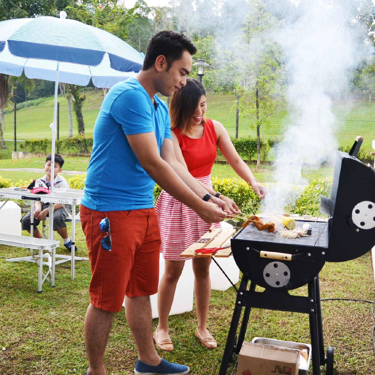Celebrate with an In-Villa Private BBQ Package – Meru Valley Golf Resort