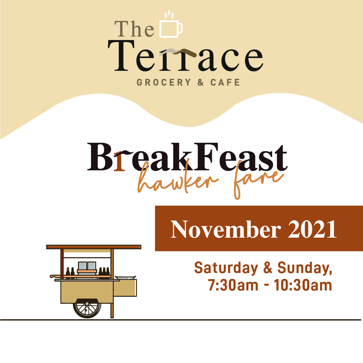 The Terrace Weekend Hawker Break-Feast – Meru Valley Golf Resort